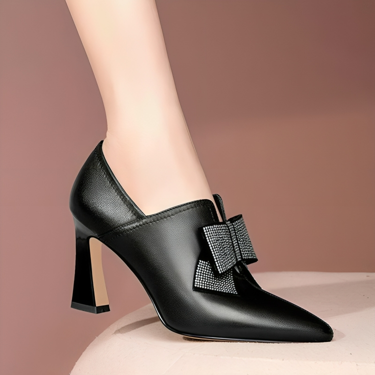 Elegant heels with bow – Edward Fraiser