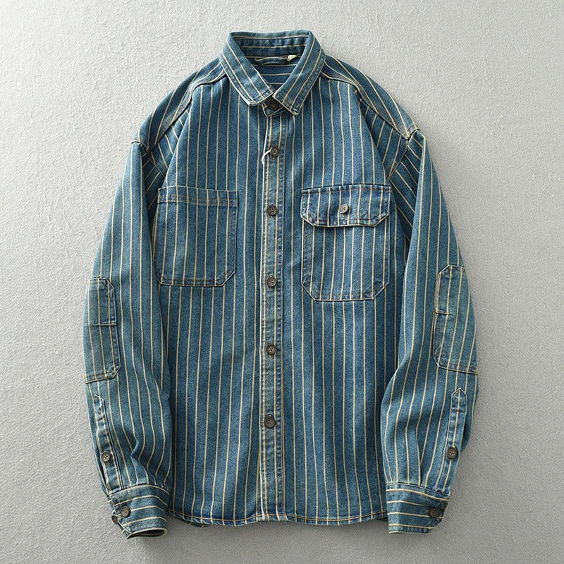 Retrovista™ - 1977 Vintage Button-Up Shirt – Edward Fraiser